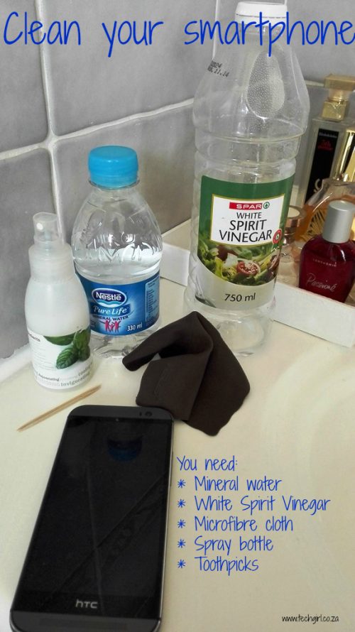 How to clean your smartphone with household products - Tech Girl