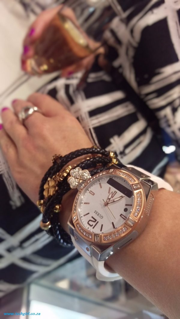 Stylish and Smart - The Guess Connect Smartwatch - Tech Girl