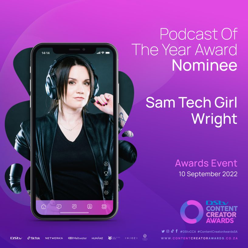 Tech Girl Talks Podcast nominated for a DSTV Content Creator Award 2022 ...