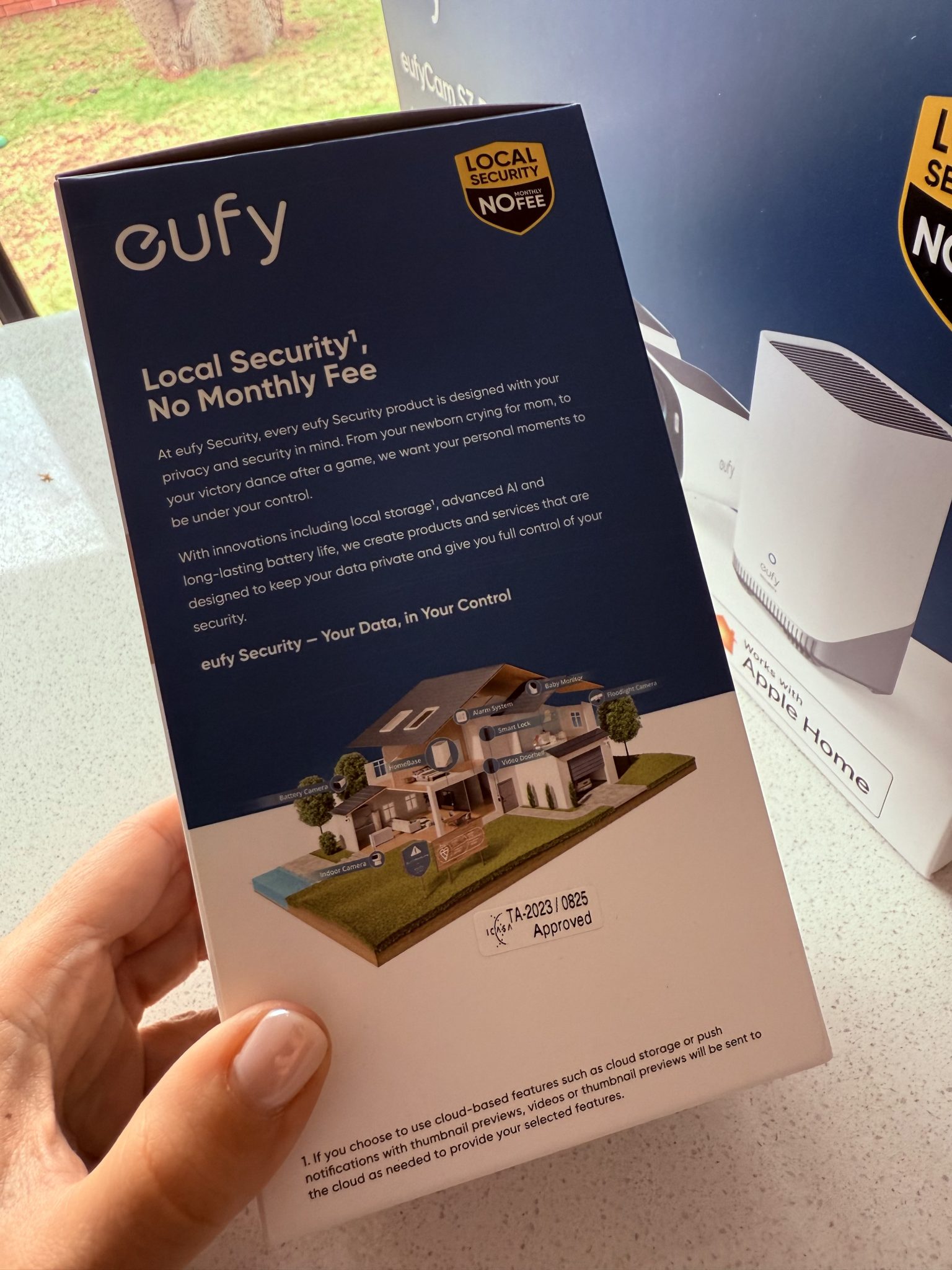 My eufy Security Setup: Easy to install, SUBSCRIPTION FREE and ...