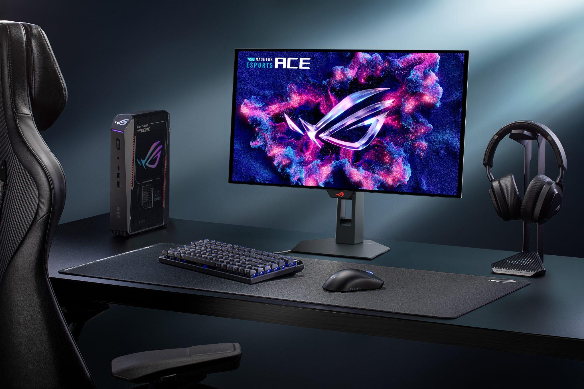 The World's First OLED Esports Monitor - Tech Girl